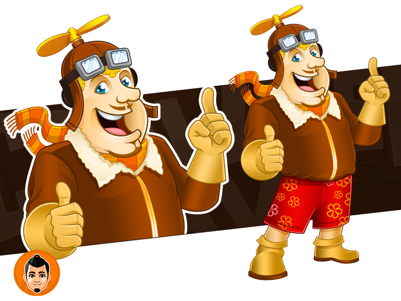 Baron Bob Mascot by Aga Ochoco on Dribbble