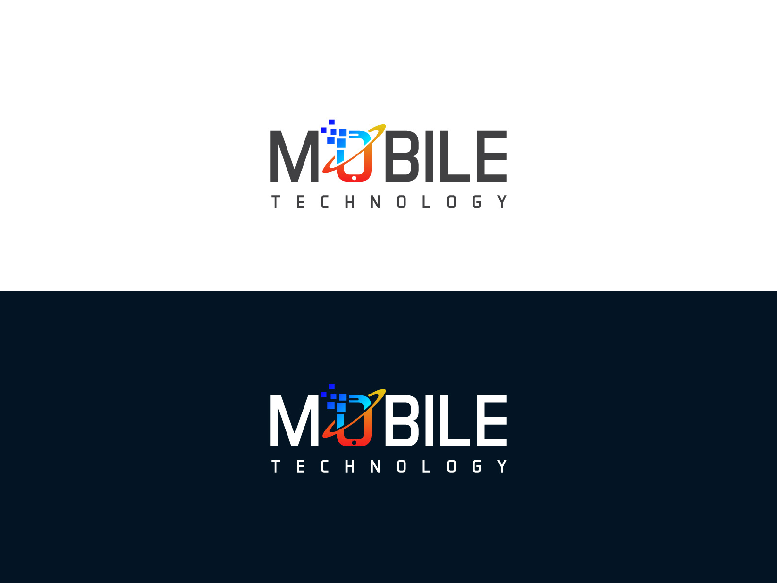 Technology Logo, Mobile Tech Logo by Md Abdul Hakim on Dribbble