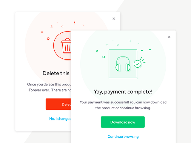 Browse thousands of Confirm Delete images for design inspiration | Dribbble