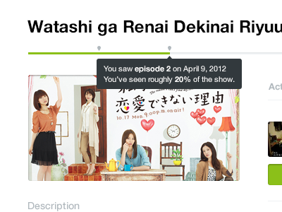 Drama watching stats by Ragnar Vorel on Dribbble