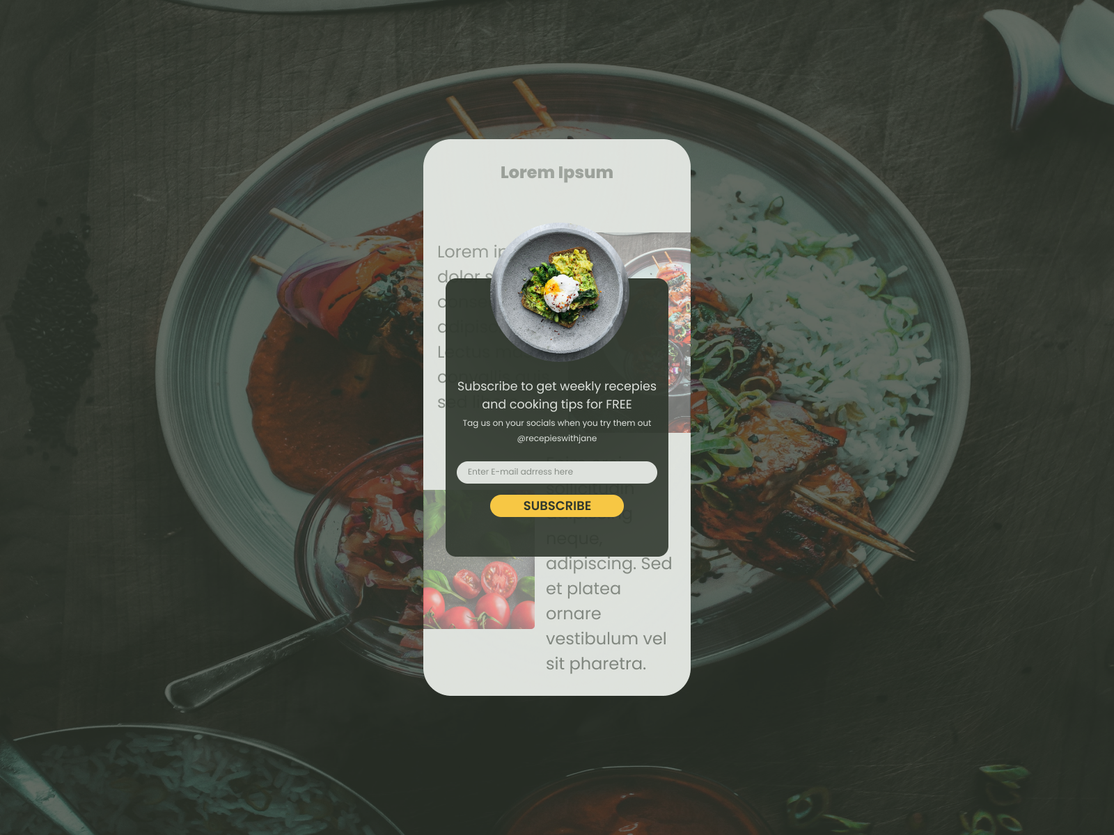 Day 016 | Pop-Up/Overlay by Dewy Designs on Dribbble