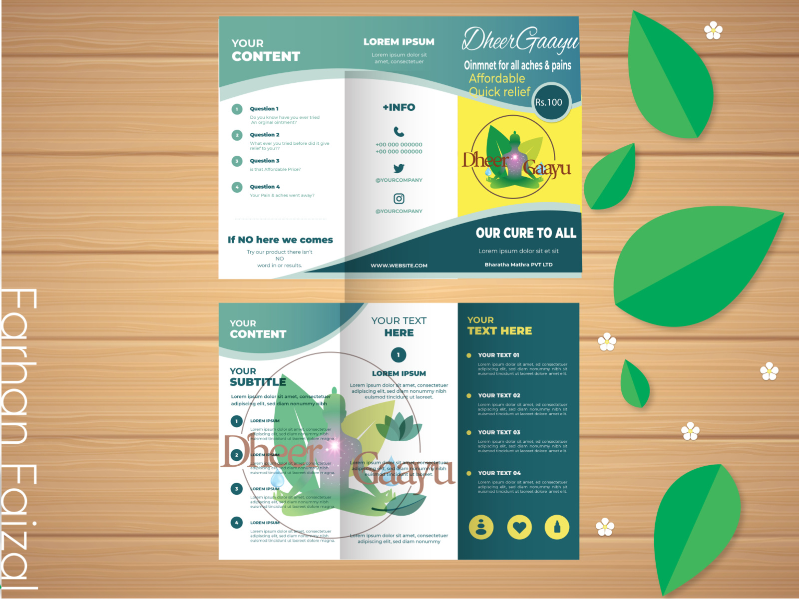 Ointment Branding Project by Farhan FZL on Dribbble