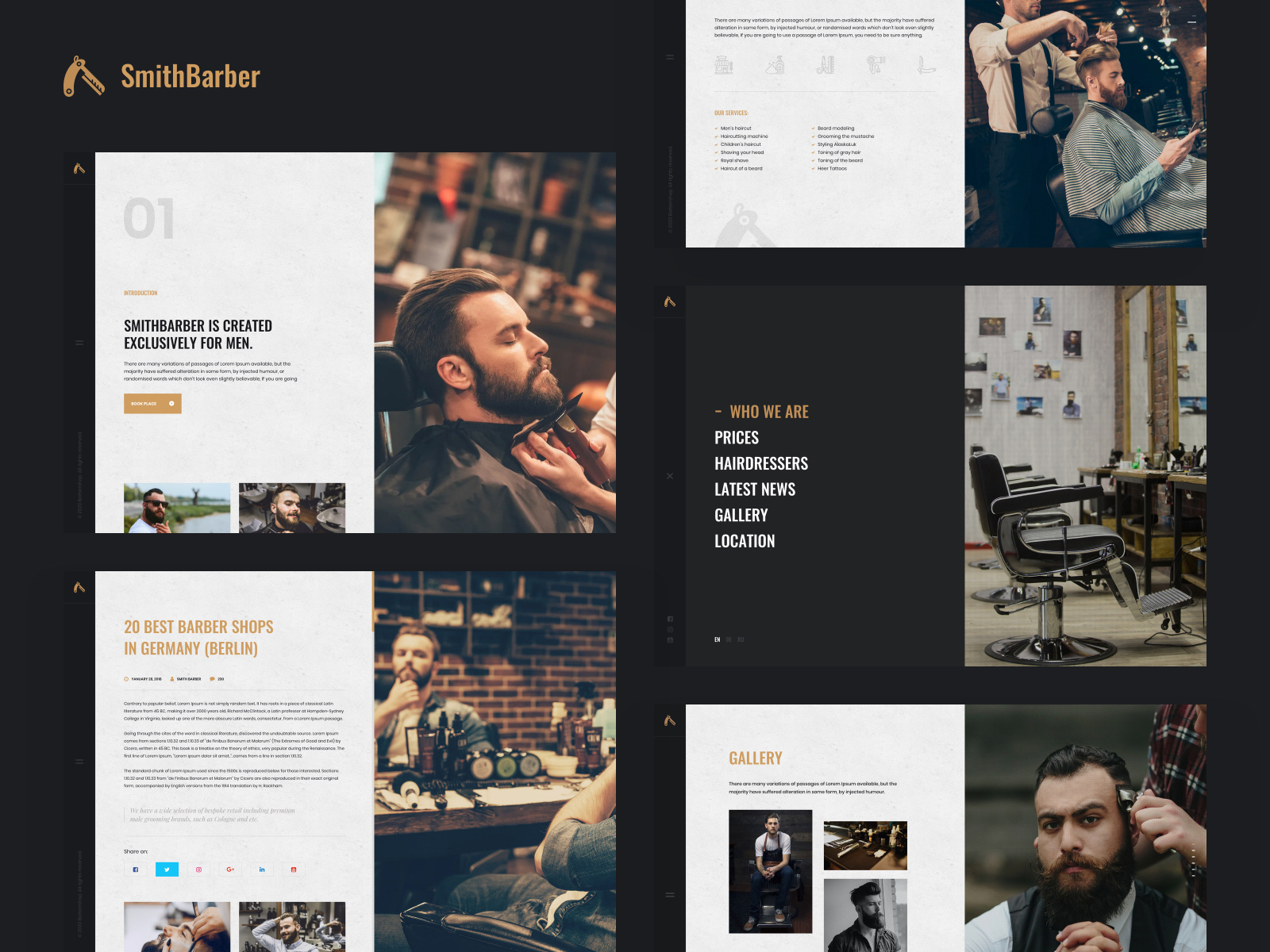 Barber by Grand Digital | Dribbble