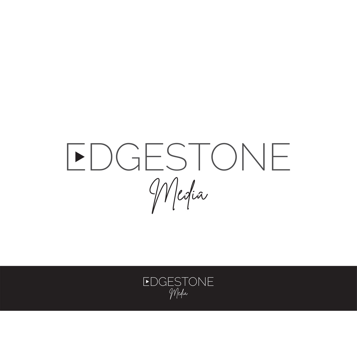 Edgestone Media by Kishor Singh on Dribbble