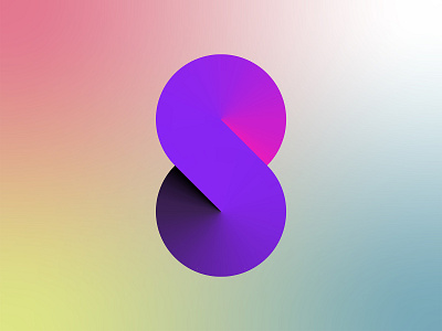 3D Gradient Logo by Kishor Singh on Dribbble
