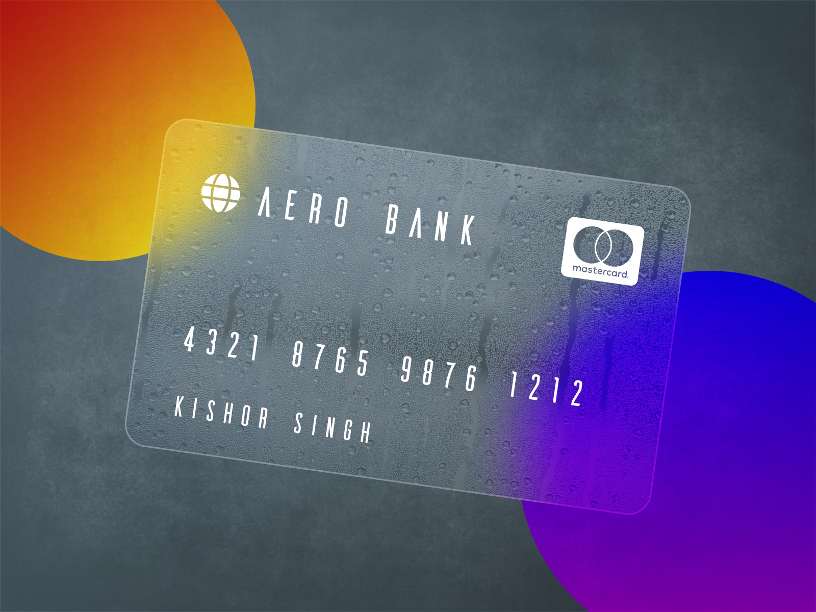 Glass Card by Kishor Singh on Dribbble