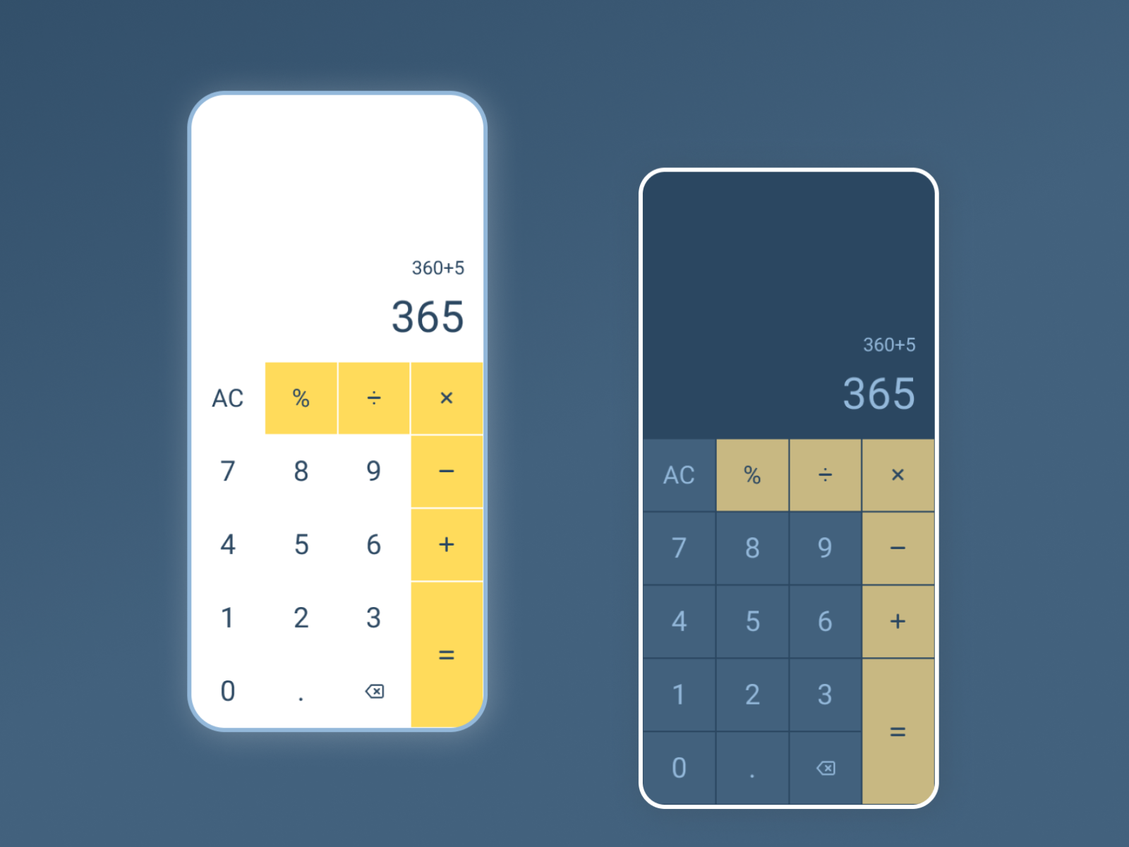 Daily UI - 004 - Calculator by Doge.UI on Dribbble
