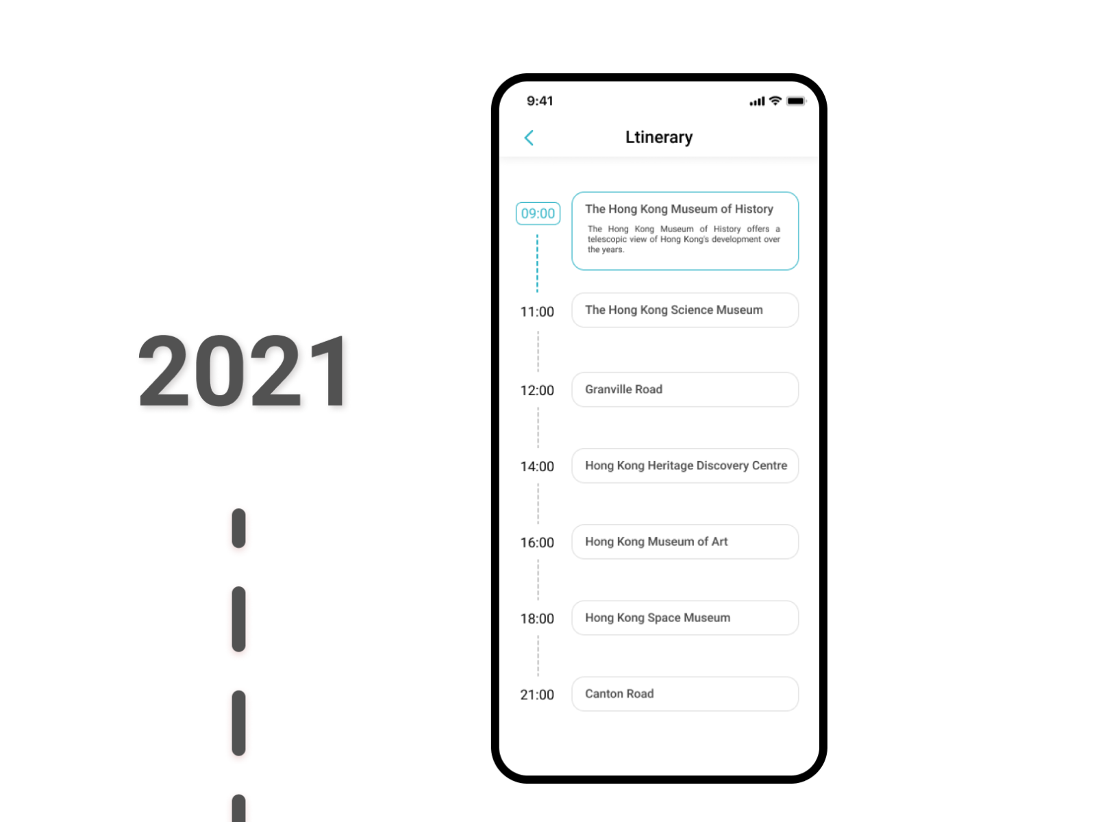 Daily UI - 079 - Itinerary by Doge.UI on Dribbble