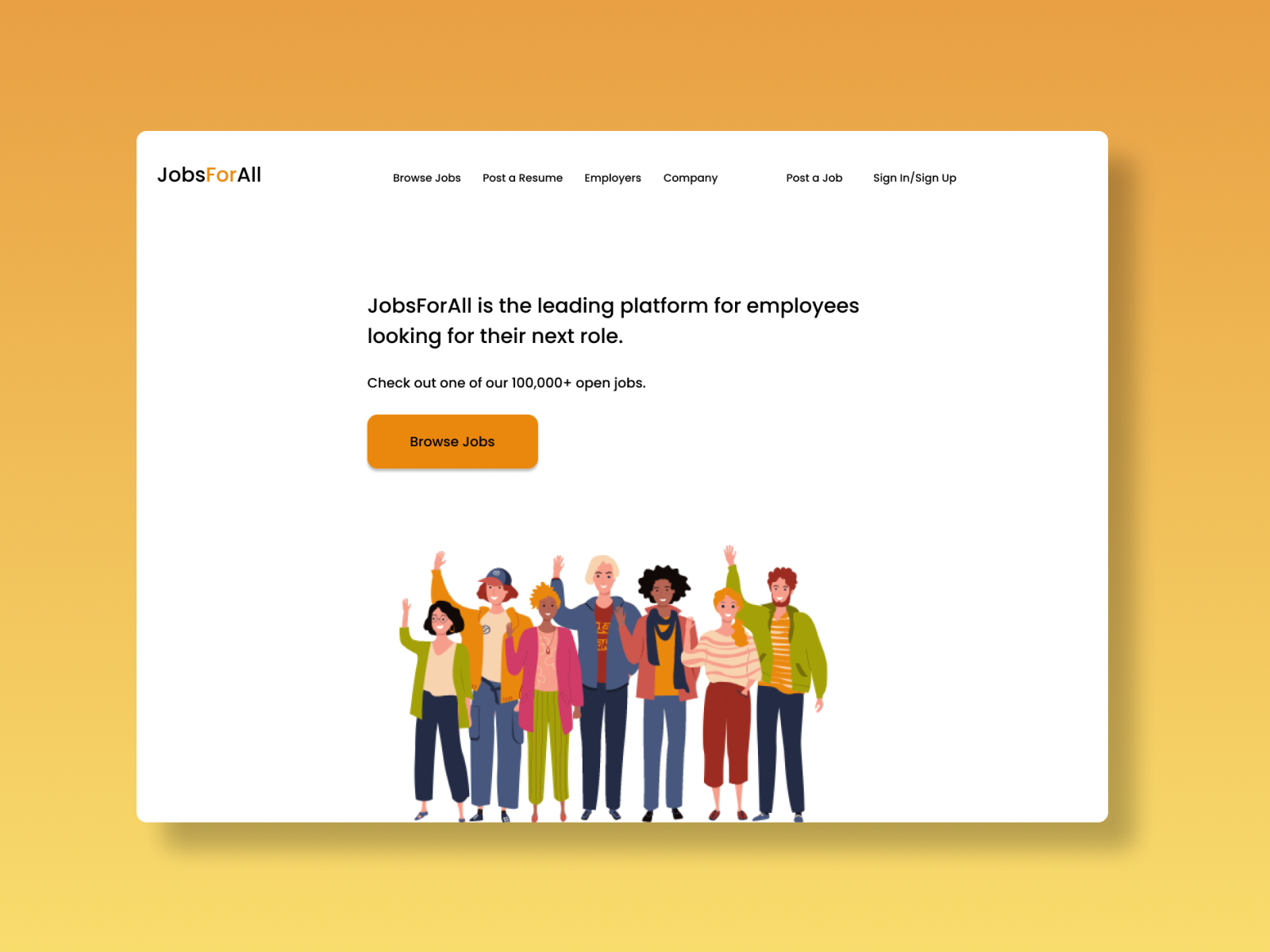 Job Board Desktop by Kiah Davis on Dribbble