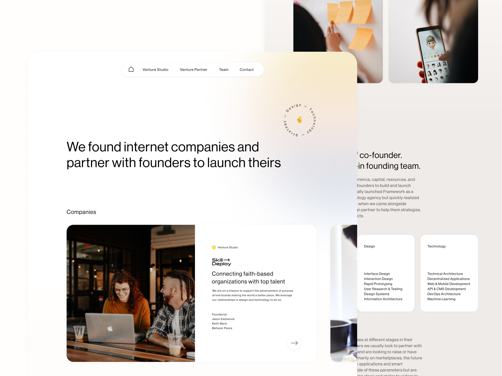 Interface / Team Members | Dribbble