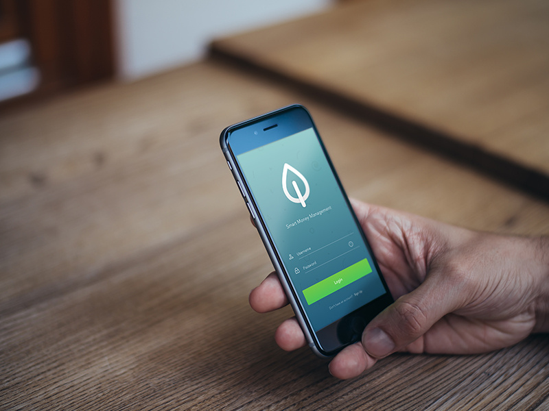Leaf - Login by Balt Pazos on Dribbble