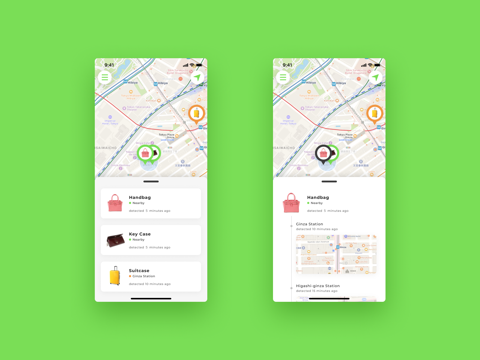 Location Tracker by Iku Kamiya on Dribbble