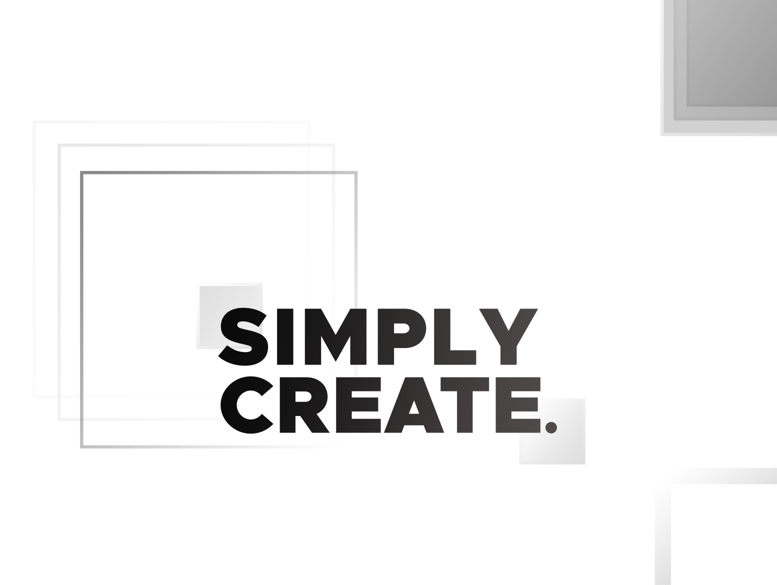 SIMPLY CREATE. by Aadithyaa Rajath on Dribbble