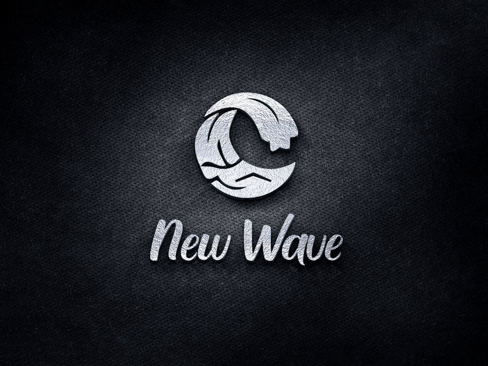 wave logo by Abidkhan810 on Dribbble