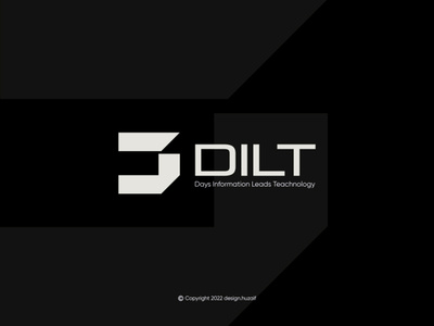 DILT Logo Brand Desin by design.huzaif on Dribbble