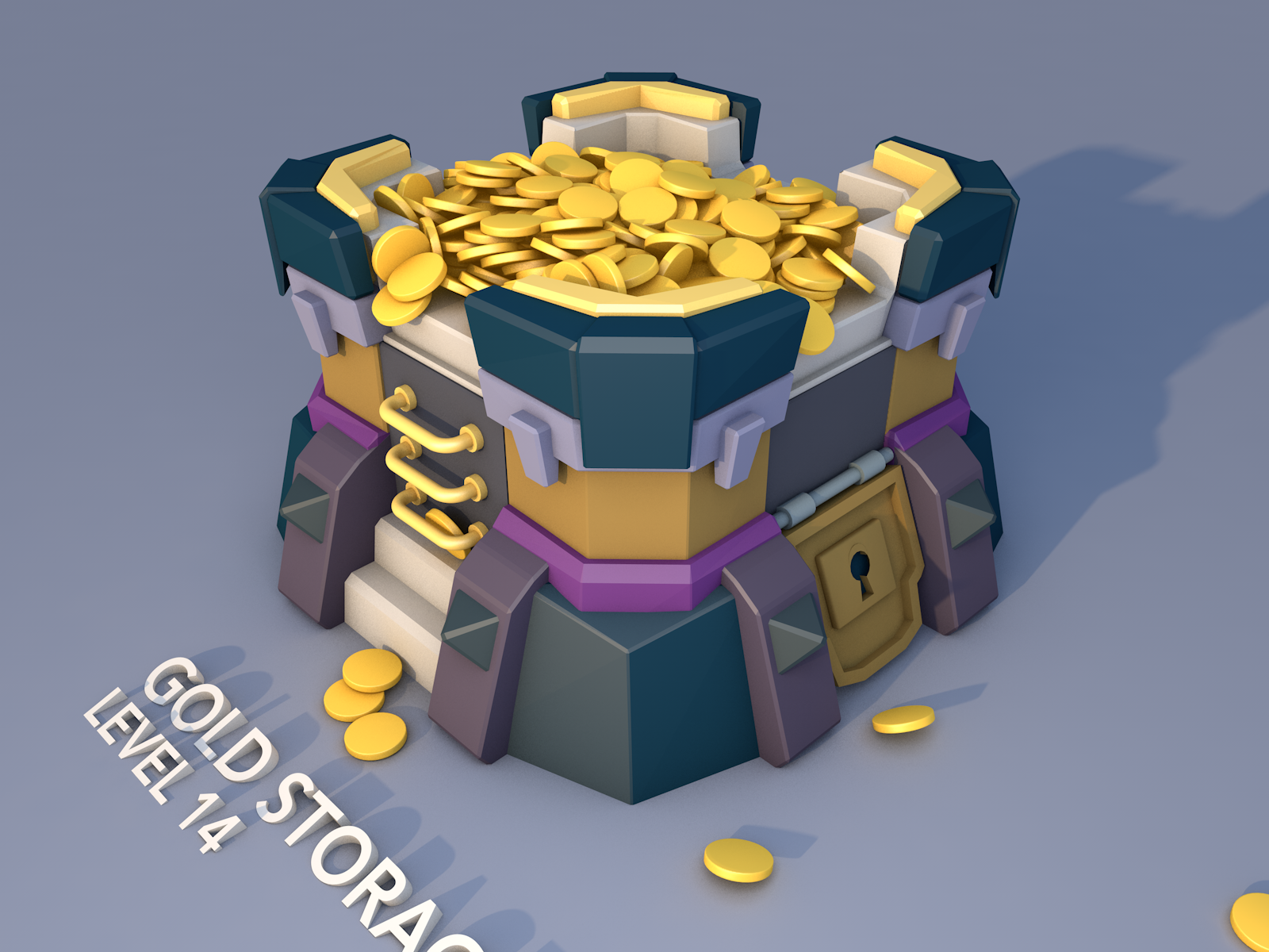 Gold Storage Clash Of Clans