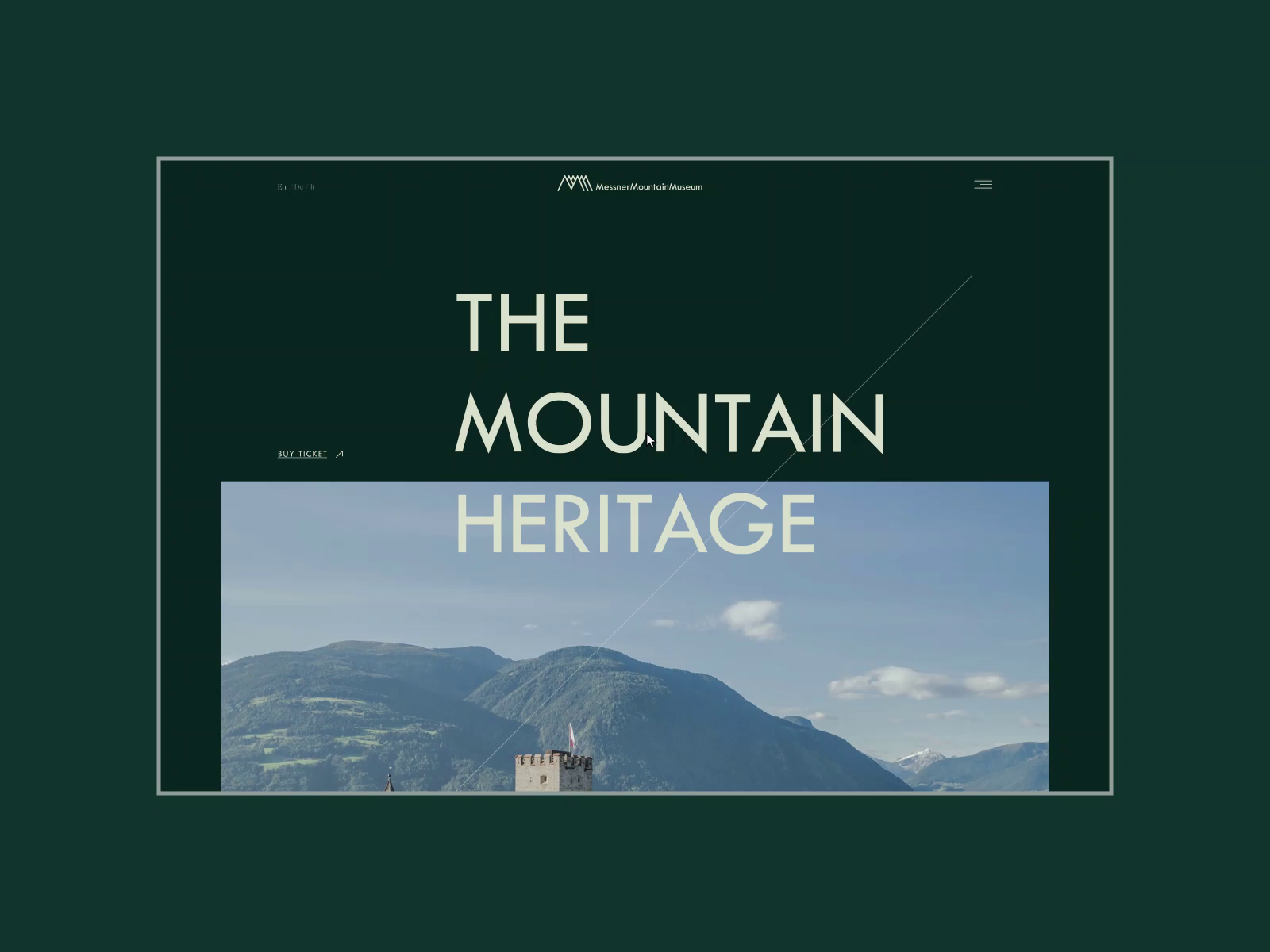 Messner Mountain Museum ― New Website '21. Rica by Evgeny UPROCK for ...