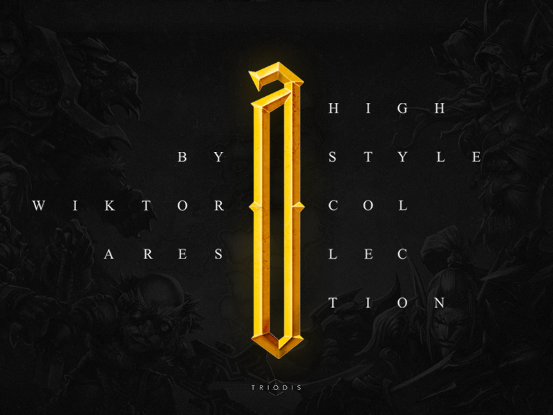Warcraft lettering - new project by Wiktor Ares on Dribbble