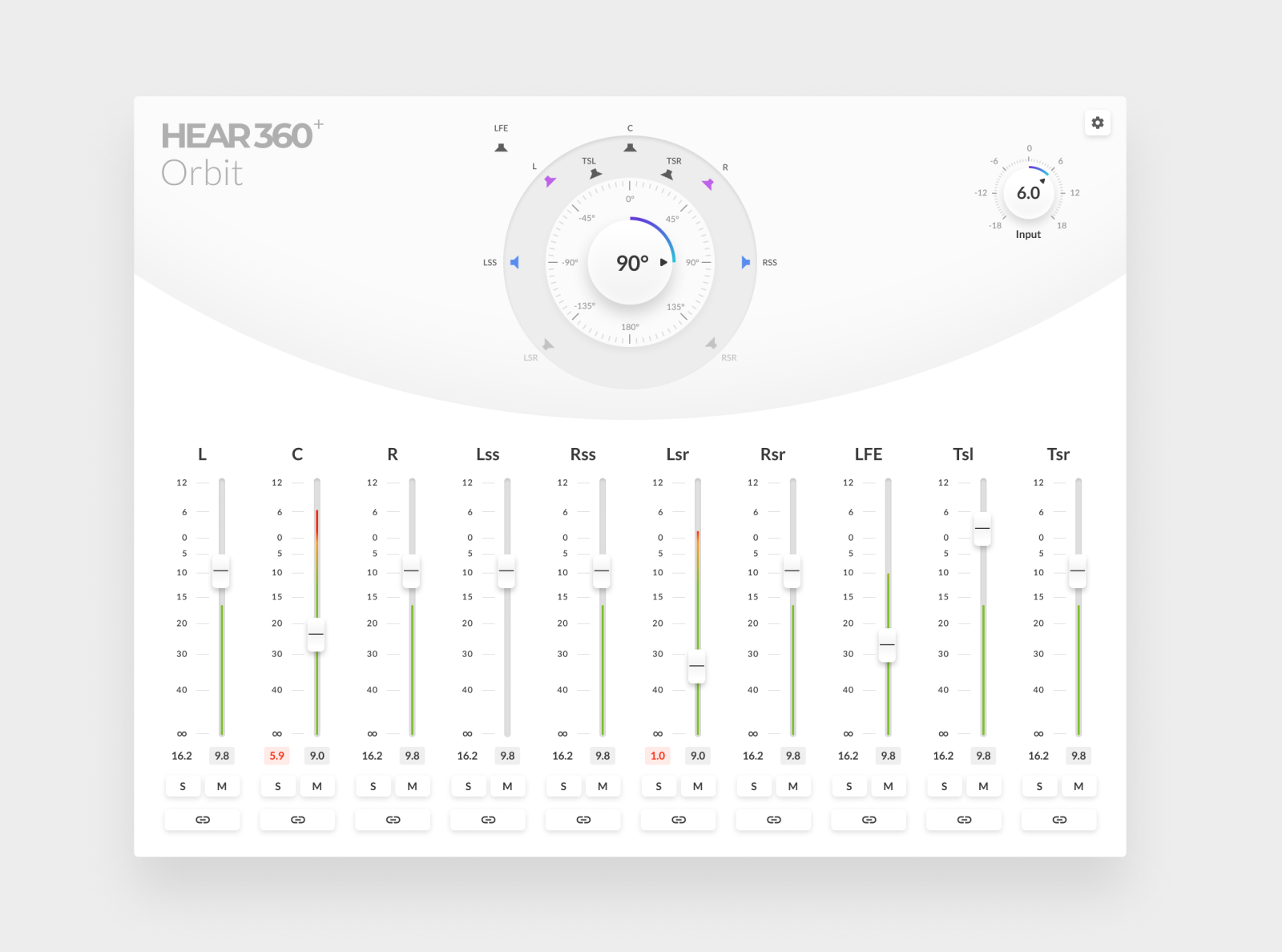 Orbit 💫 light — VST plugin design by Nenad Milosevic on Dribbble