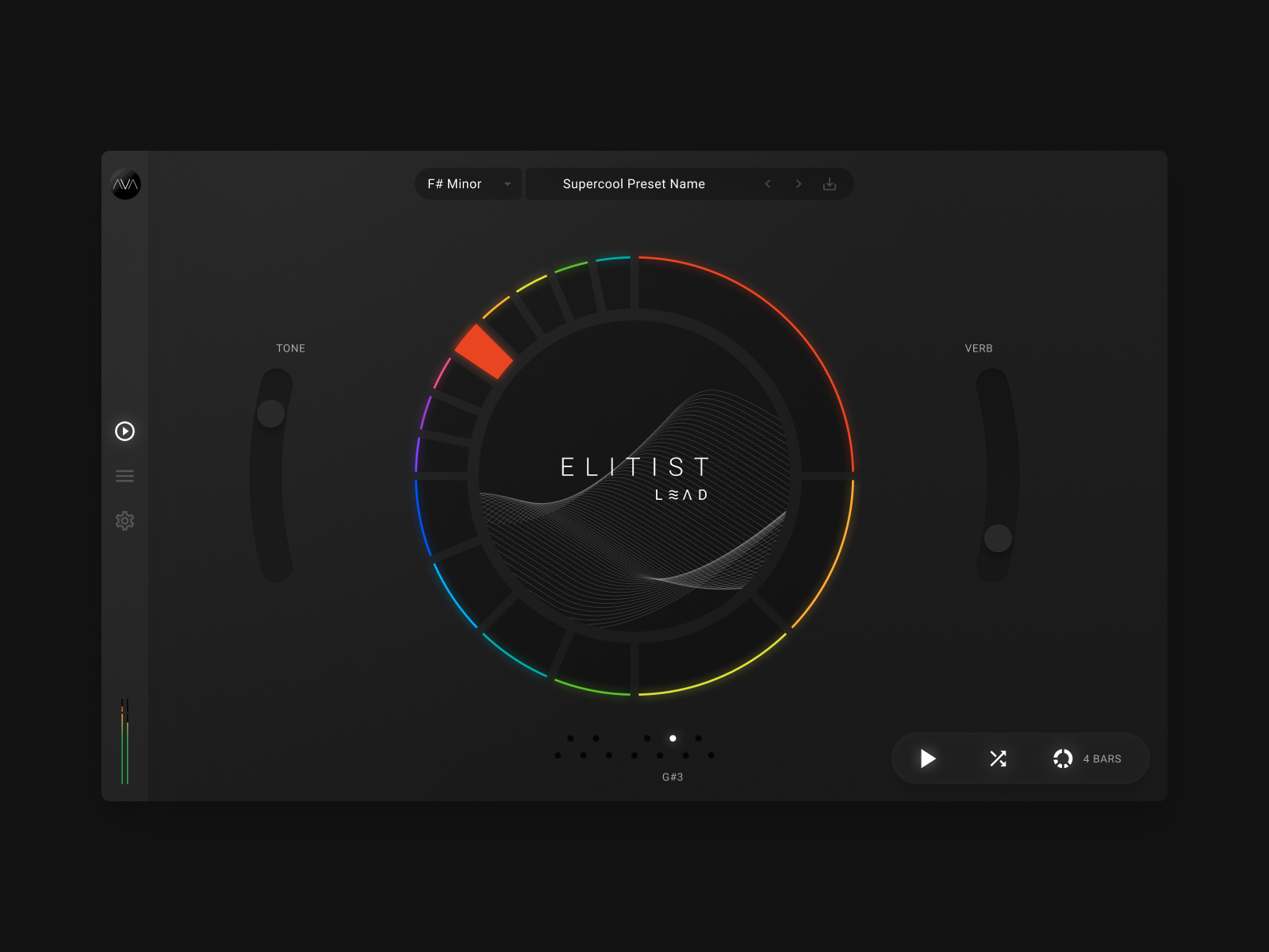 Elitist — Modern VST audio plugin UI design by Nenad Milosevic on Dribbble
