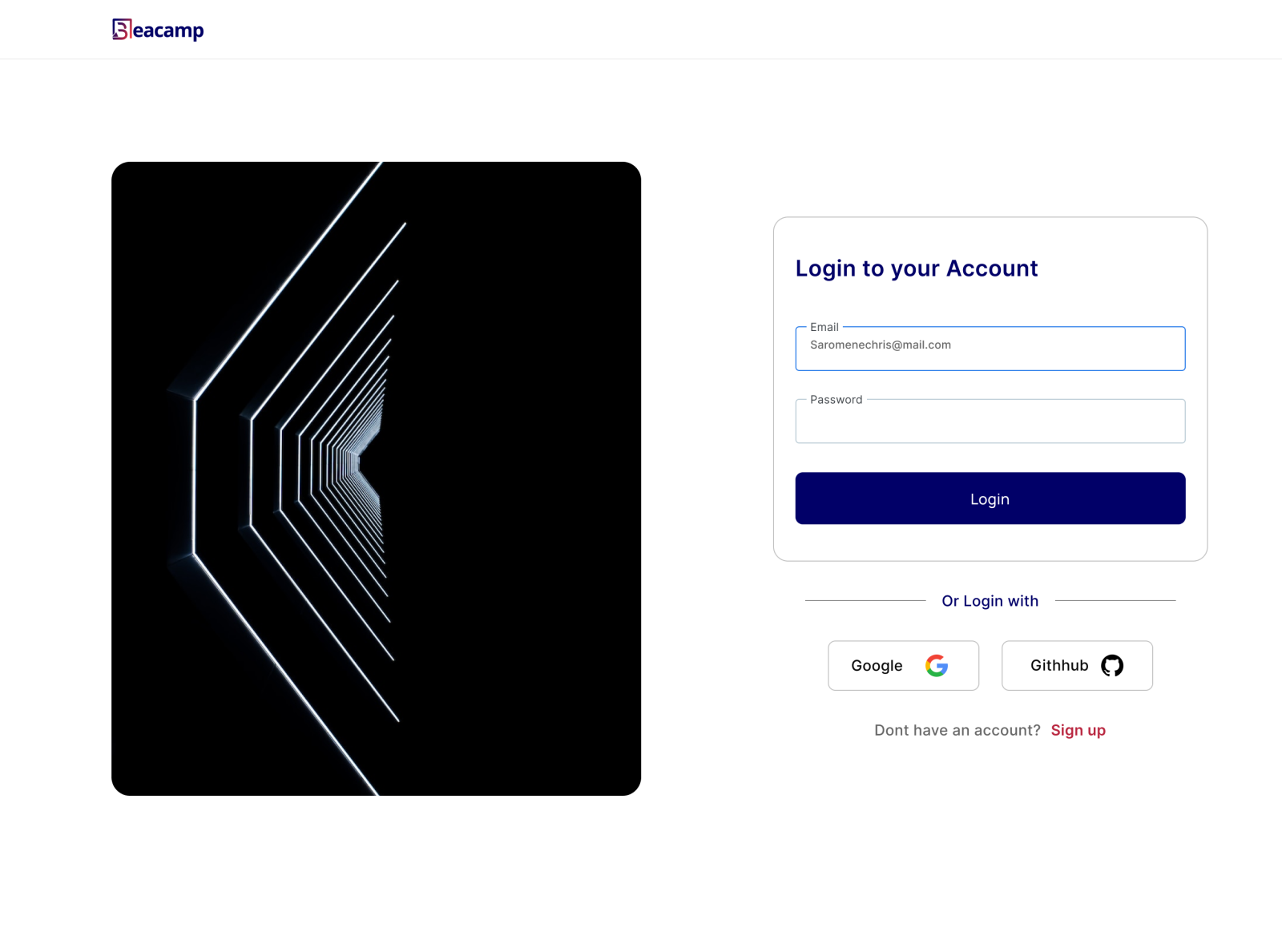 Login Screen by Samuel Saromene Christian on Dribbble