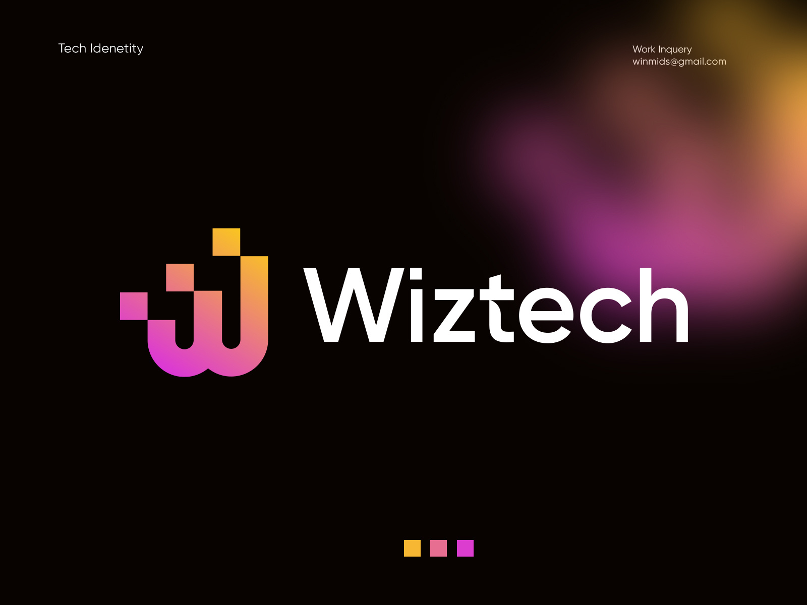 tech logo mark by winmids on Dribbble