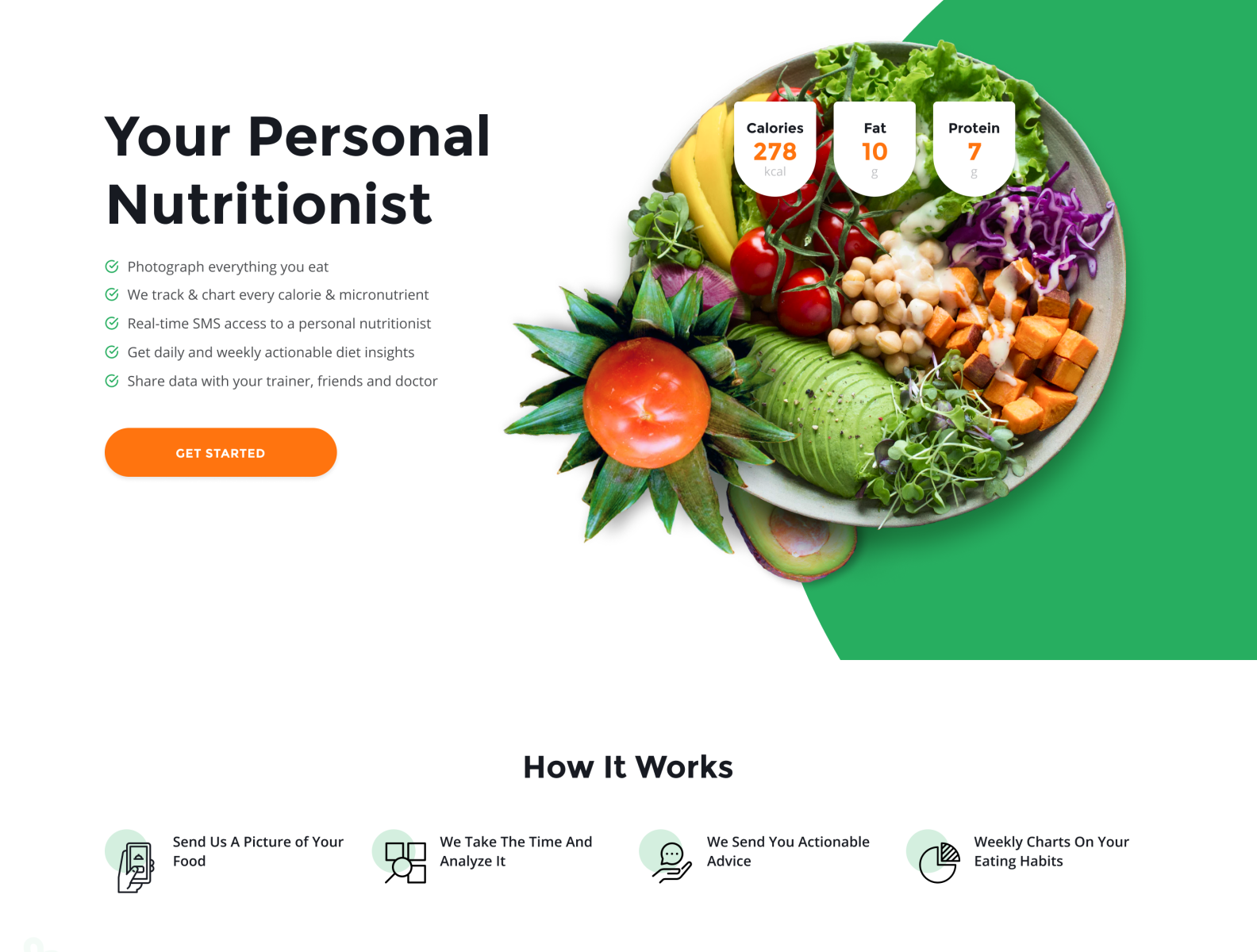 Nutrition UI by Mehdi Trahim on Dribbble
