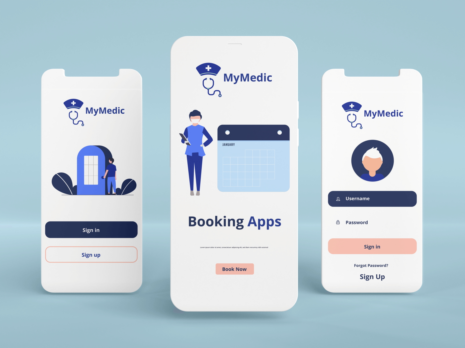 Medical Appointment App Design by Rehan on Dribbble