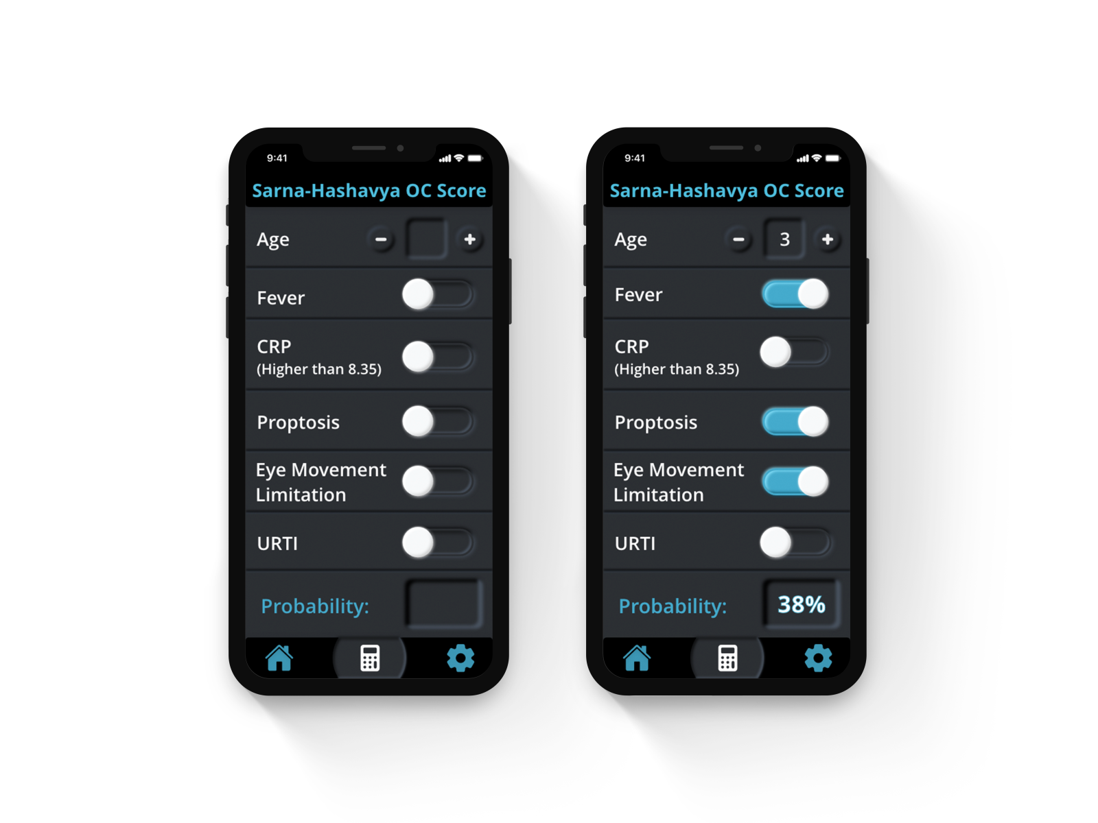 OC Score Calculator by Victoria Kramer on Dribbble