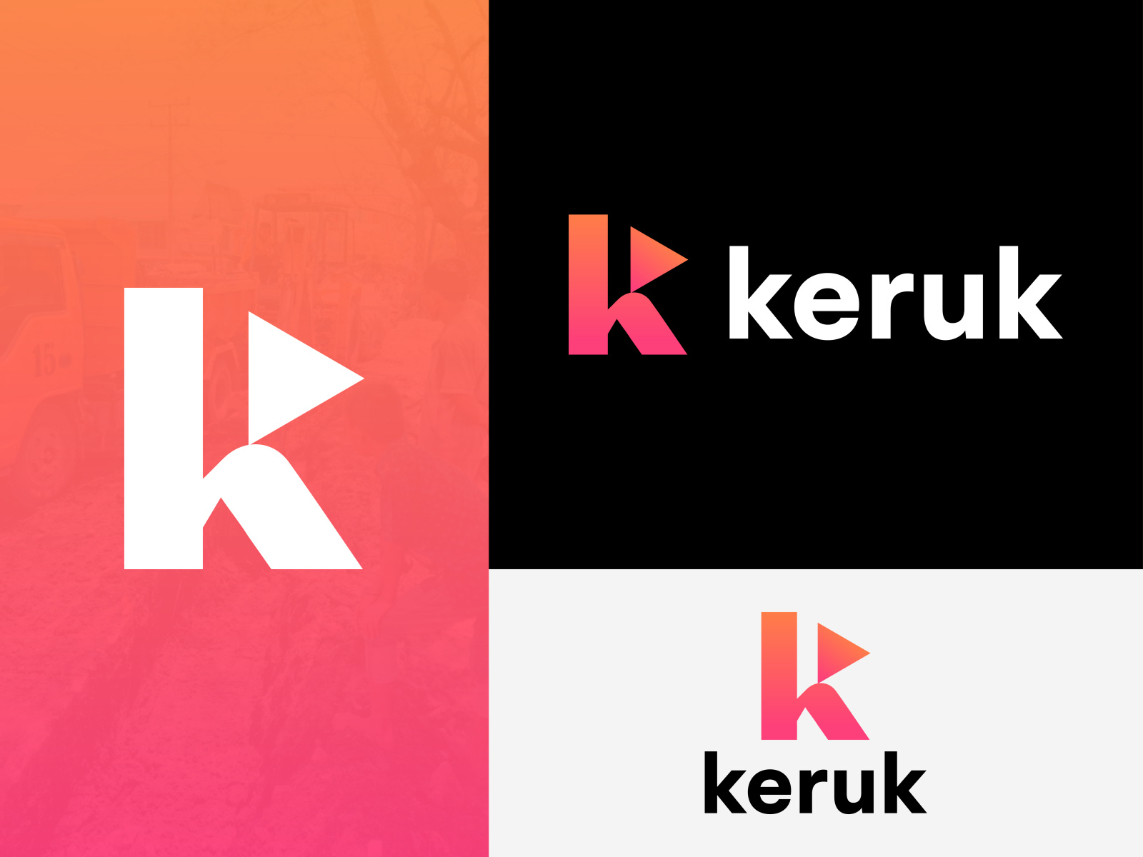 Keruk Logo Design by Imon Ahamed | Logo Designer on Dribbble