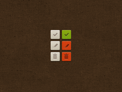 Settings buttons by Lorenzo Franchini on Dribbble