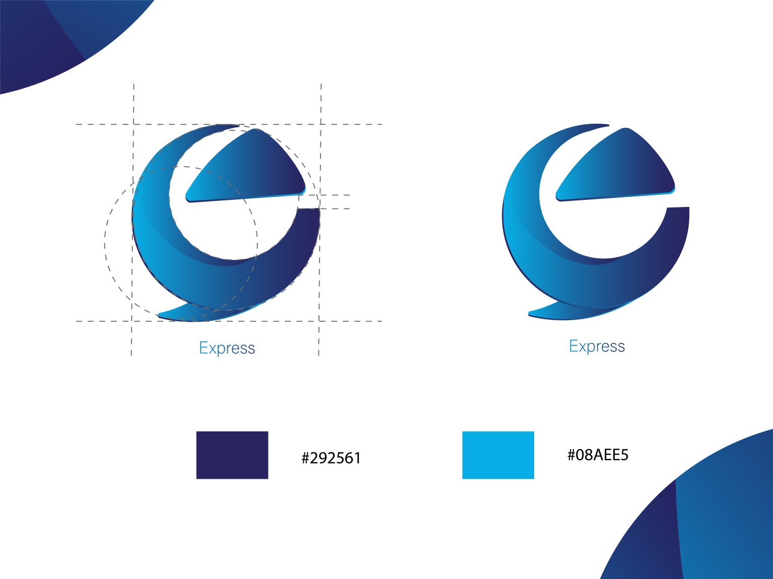 Express Logo Making Process by shrividhya srini on Dribbble