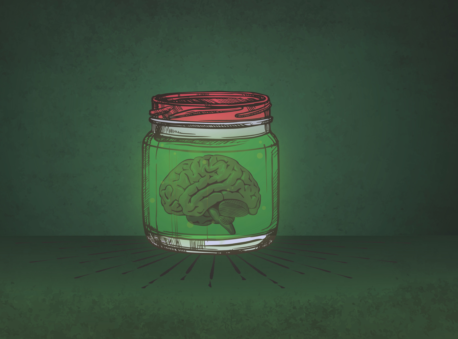 Brain in the jar by Logo on Dribbble