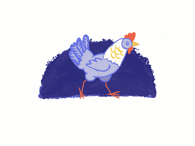 Poultry In Motion by Bradley James Lockhart on Dribbble