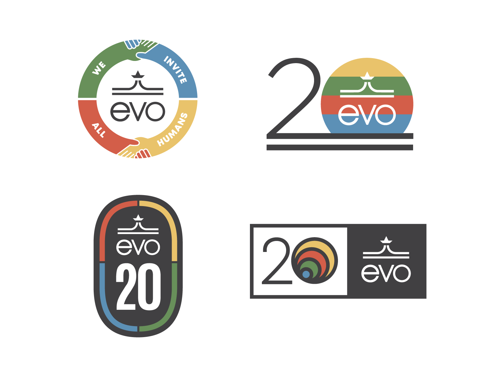 Evo Anniversary Logo by Bradley James Lockhart on Dribbble