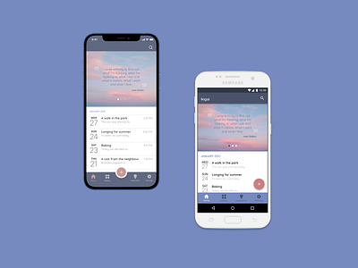 UX/UI Design for Native App by Gaelle Monin on Dribbble