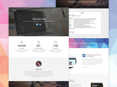 Browse thousands of Programmer Portfolio images for design inspiration ...