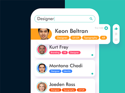 Freelance Mobile App by Andrew Kliatskyi on Dribbble