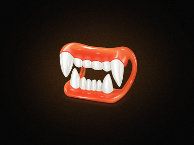 Vampire teeth "Edward edition" by Halo UI/UX on Dribbble