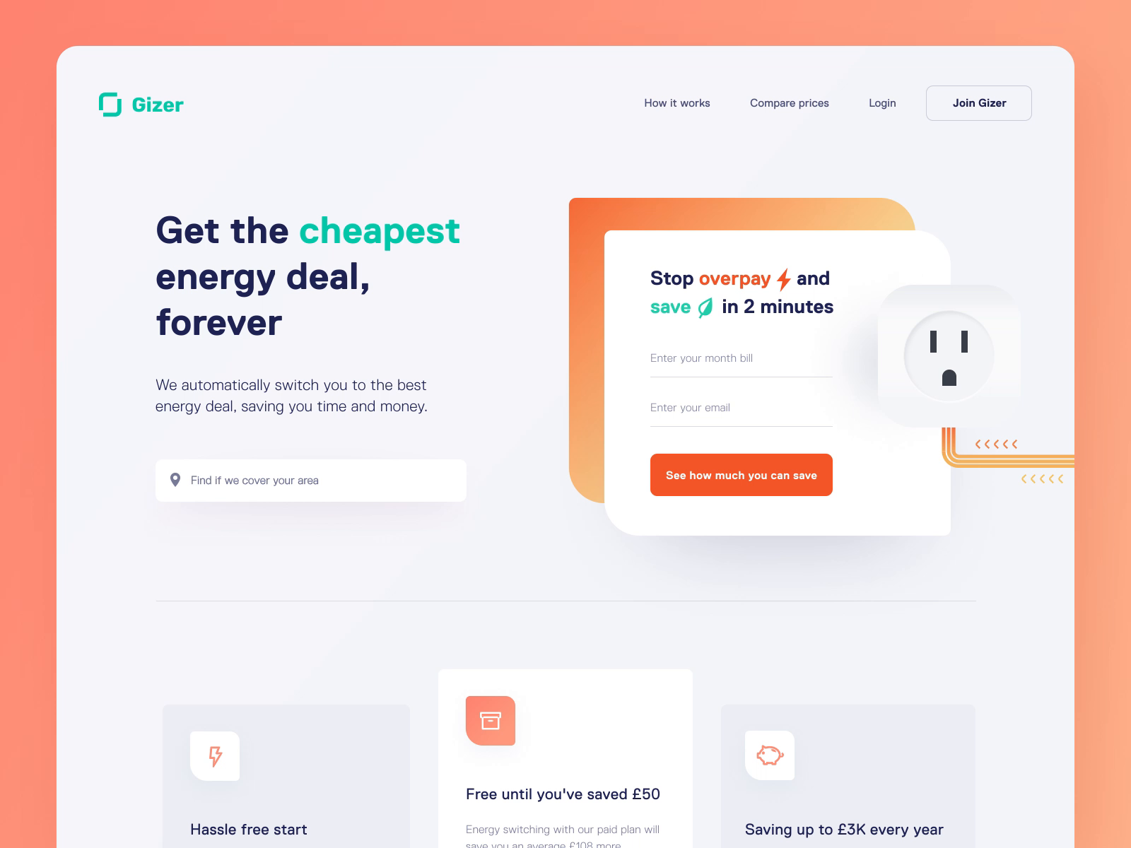 Gizer Website Animation by Halo UI/UX for HALO LAB on Dribbble
