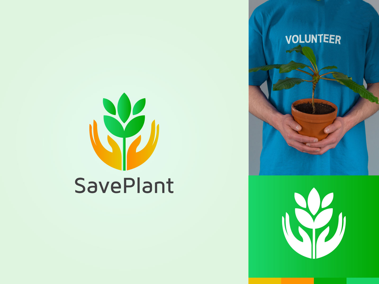 Save Plant Modern Logo Design by Mohammad Mehedi Hasan on Dribbble