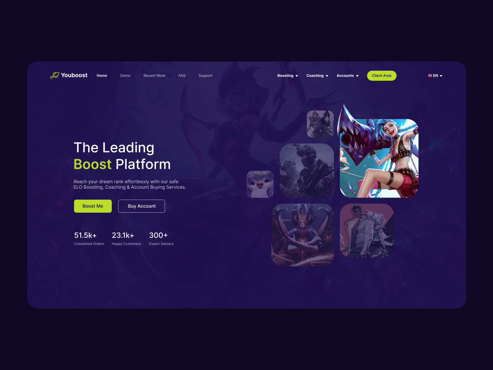 Landing page - Home Page by Vadim Podolsky on Dribbble