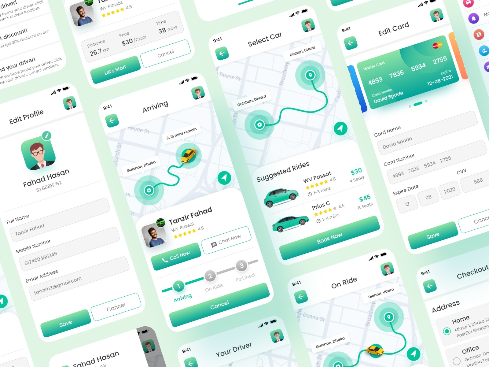 Ride Sharing IOS App UI Design by Tanzir Fahad on Dribbble Ride Sharing IOS App UI Design by Tanzir Fahad on Dribbble
