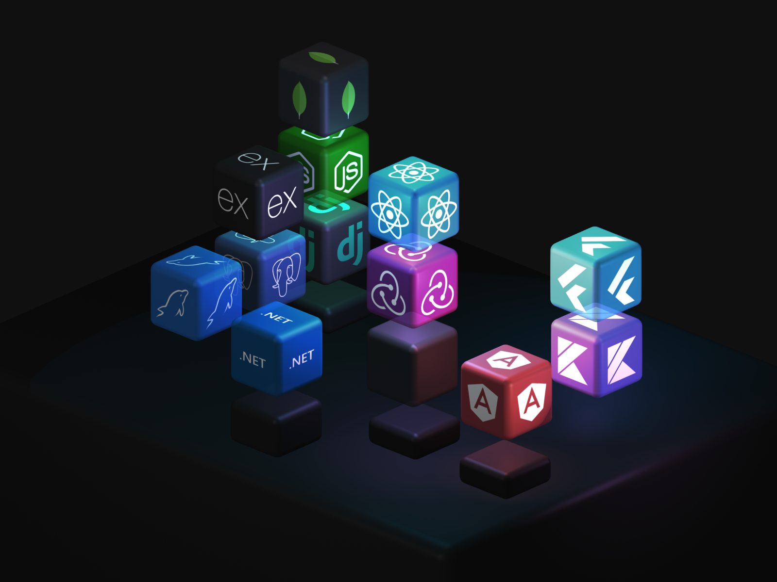 Tech Stack by Vedad Vreto on Dribbble