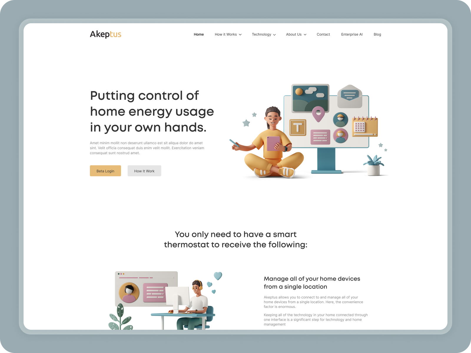 Home Automation - Landing Page by Ignatiuslab Private Limited on Dribbble