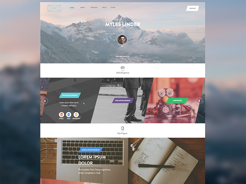 Myles Linder | Dribbble