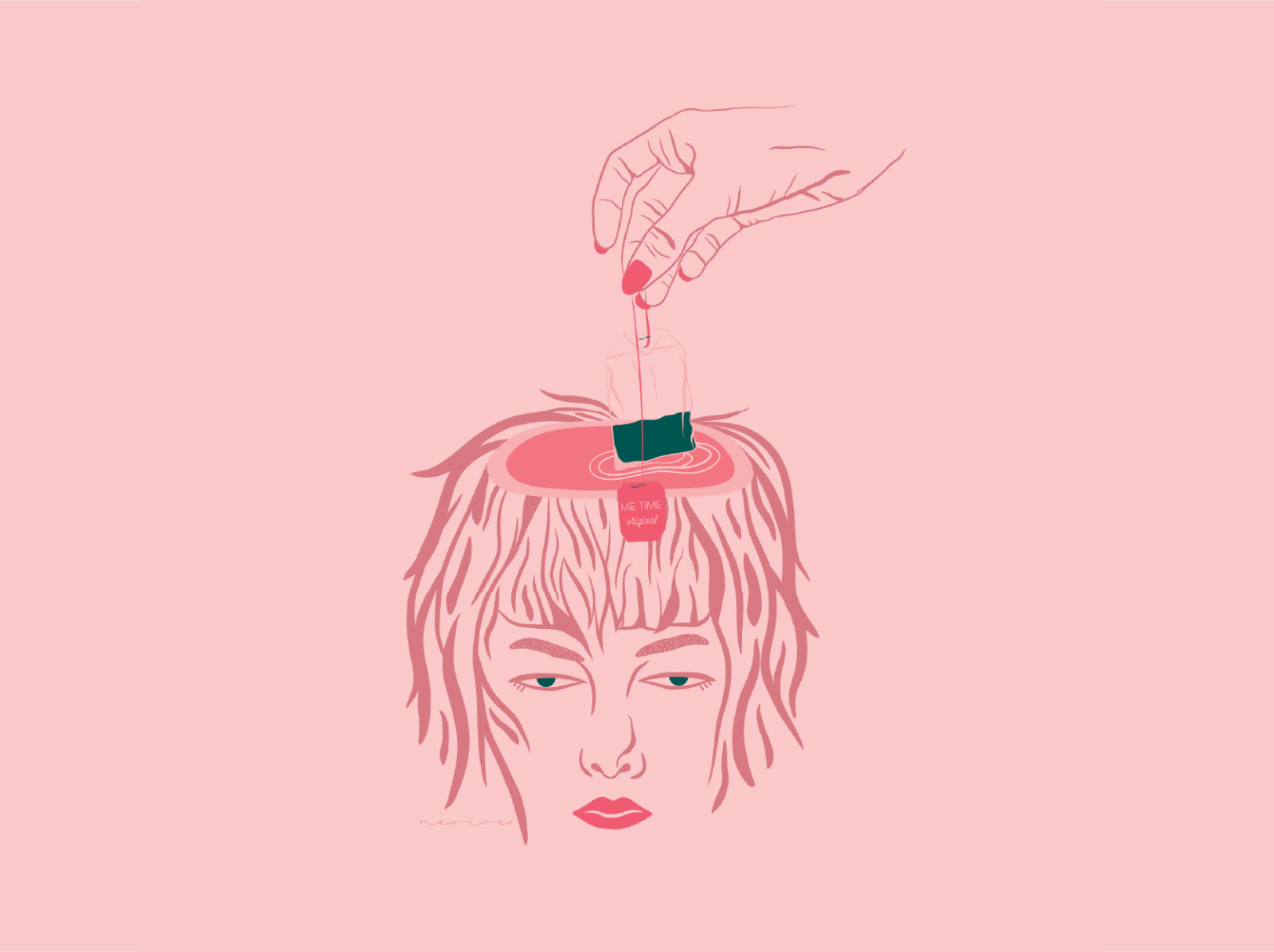 ME TIME by NEVIVE on Dribbble