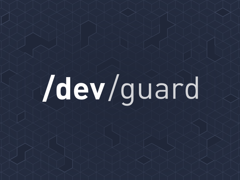 Devguard Logo | definingeverthing