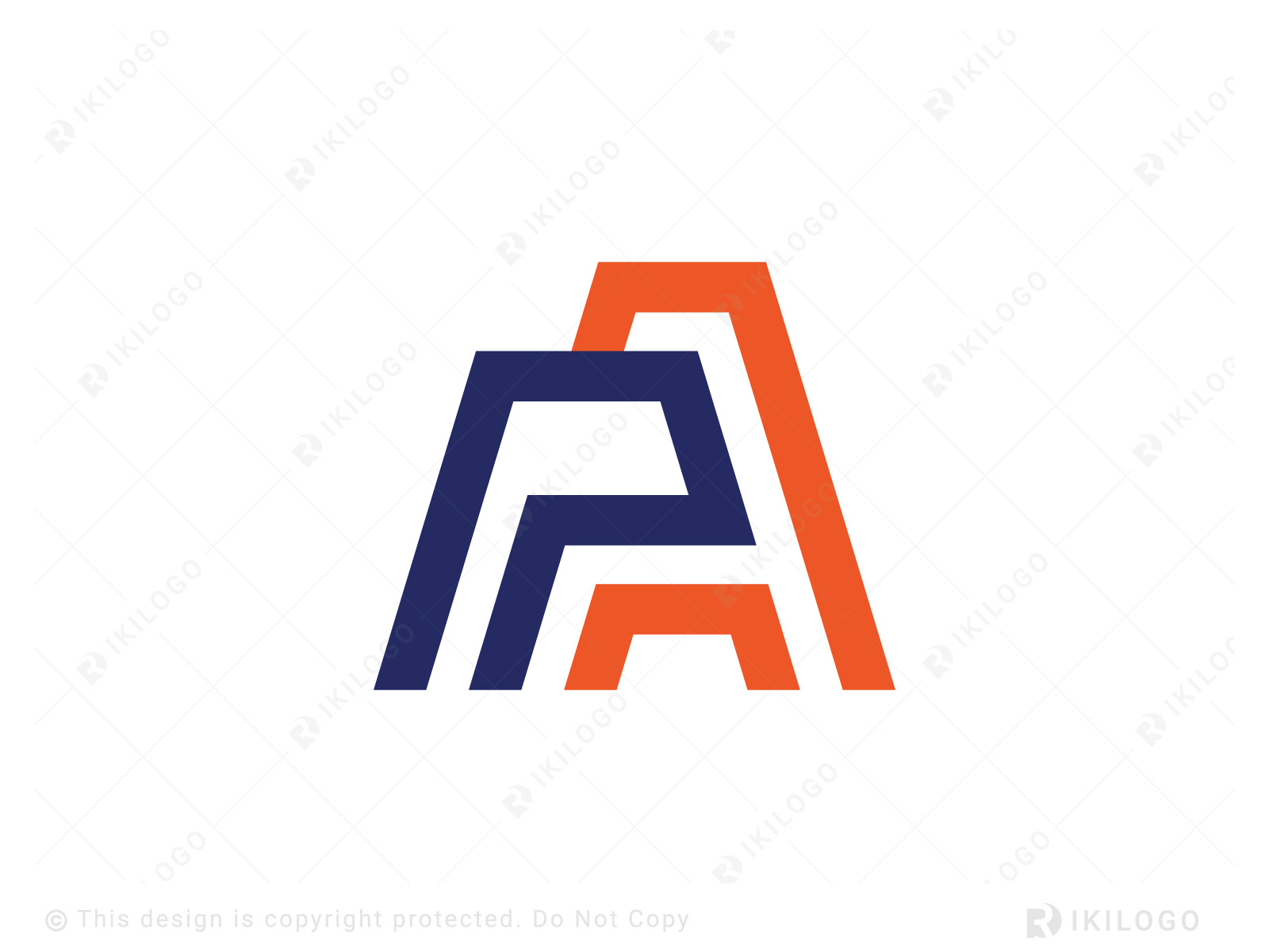 PA Letter Logo (For Sale) by Iki Logo on Dribbble