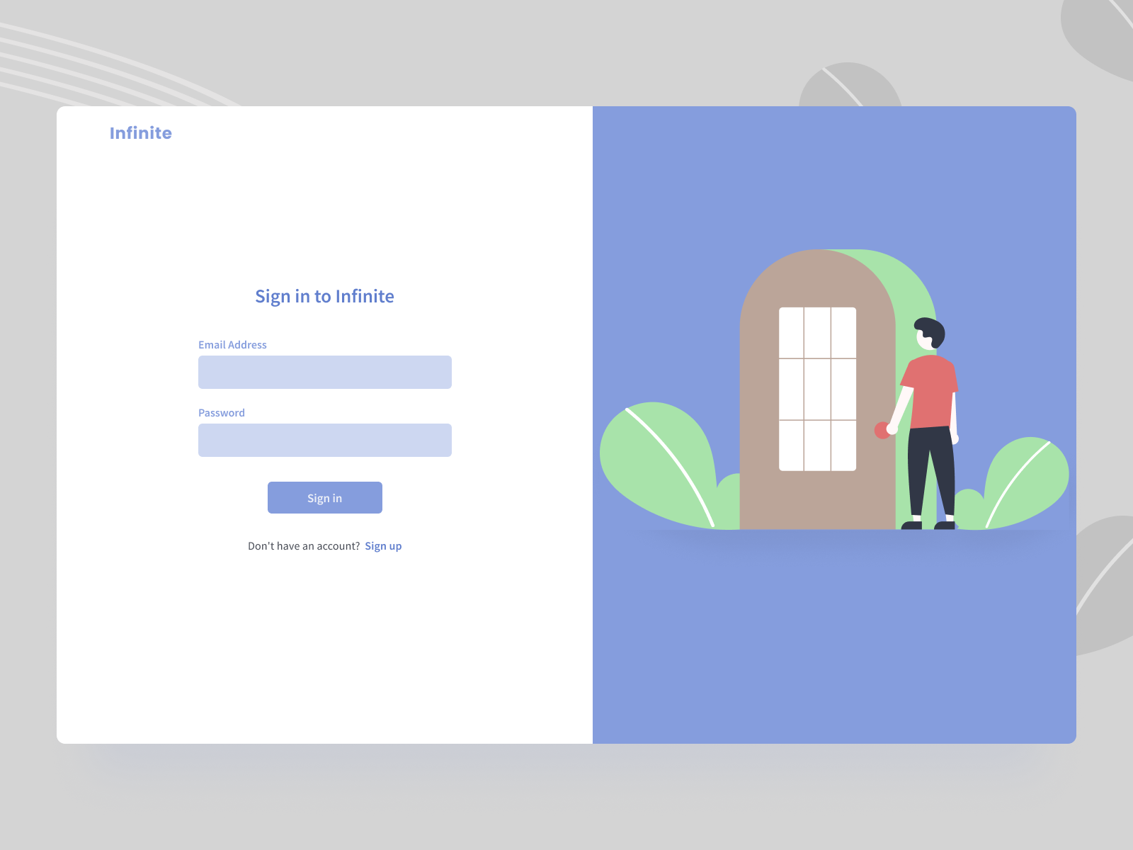 Sign In Page by Amit Bhunatar on Dribbble